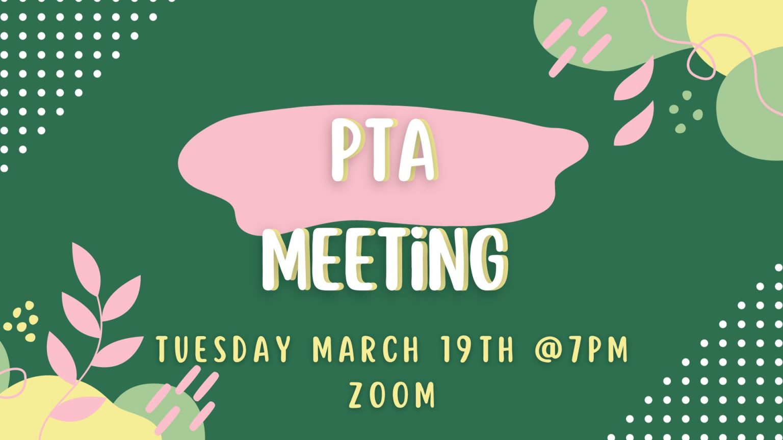 Events for April 2025 – C.W. Henry School PTA