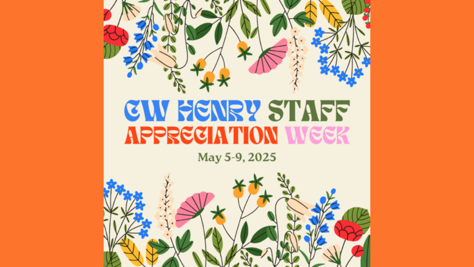 Events for March 2026 – C.W. Henry School PTA